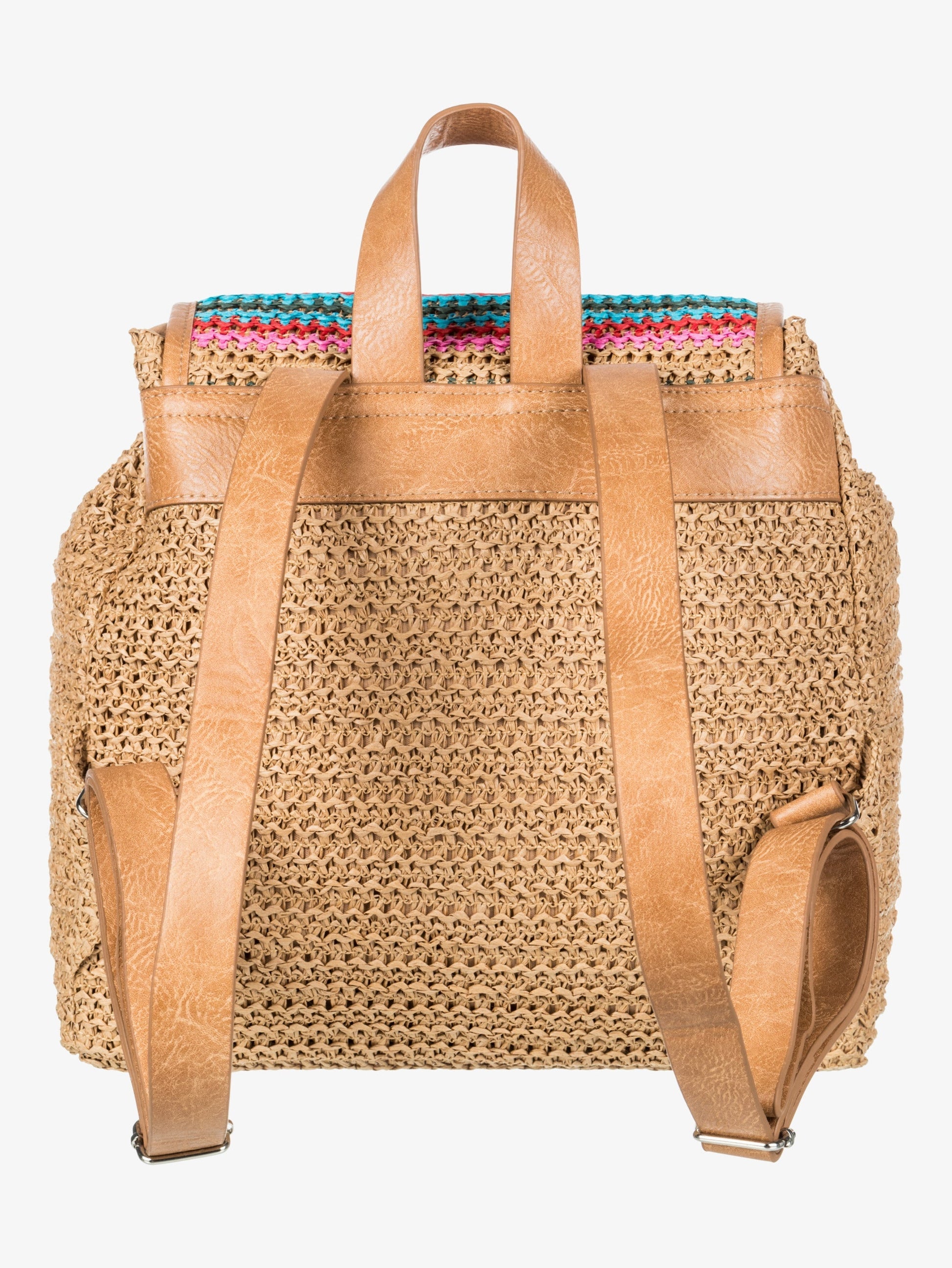 Womens Coco Pearl Straw Backpack | Roxy Singapore | Backpack